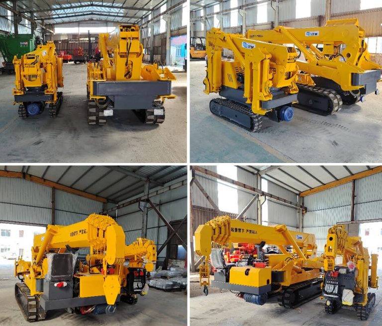 Two Units Spider Crane to Turkey | SEVENCRANE-Henan Seven Industry Co., Ltd