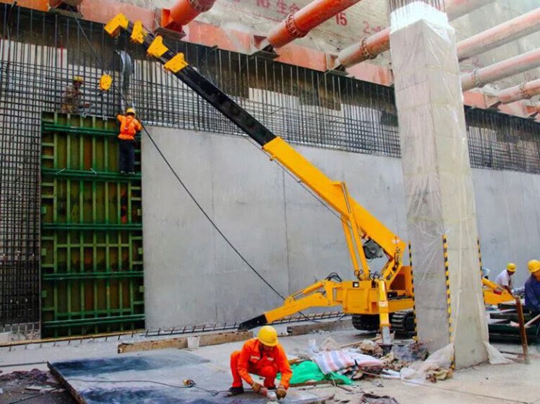 Advantages of Spider Cranes in Construction - SEVENCRANE-Henan Seven ...