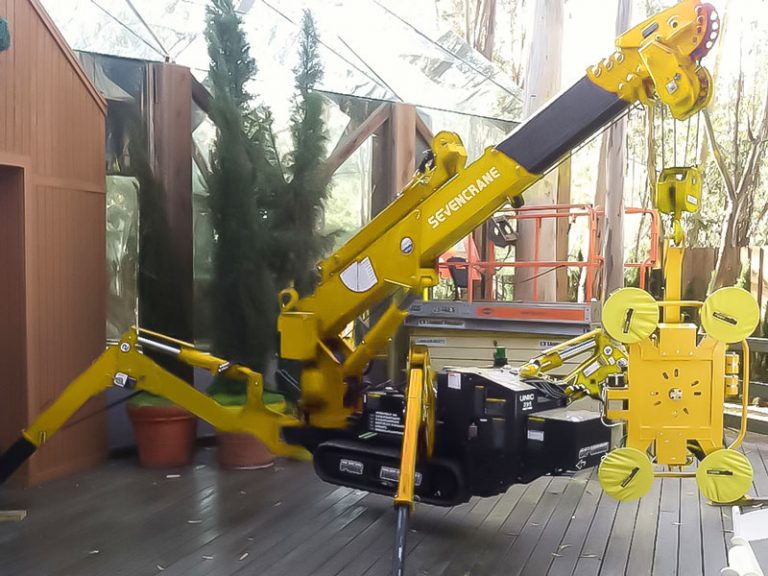 The Advantages of Crawler Spider Crane | SEVENMACHINERY-Henan Seven ...