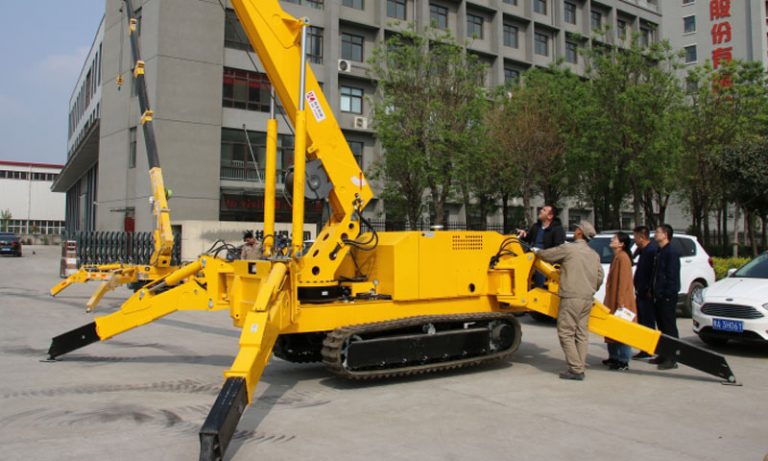 The Working Principle And Application Area of Spider Crane ...