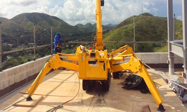 The Working Principle And Application Area of Spider Crane ...