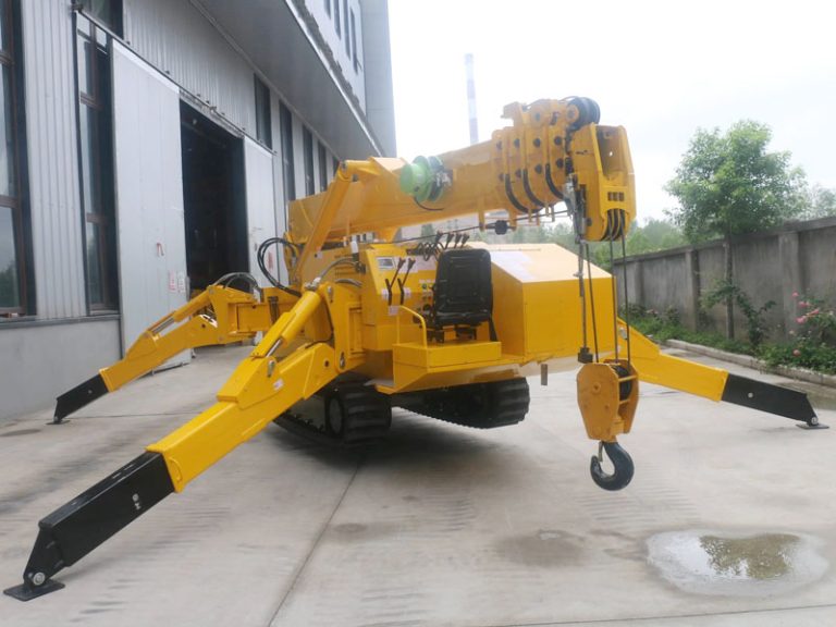 Main Components and Working Principles of Crawler Spider Crane ...