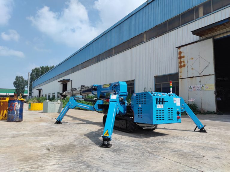 The Main Introduction of Small Spider Crane | SEVENCRANE-Henan Seven ...