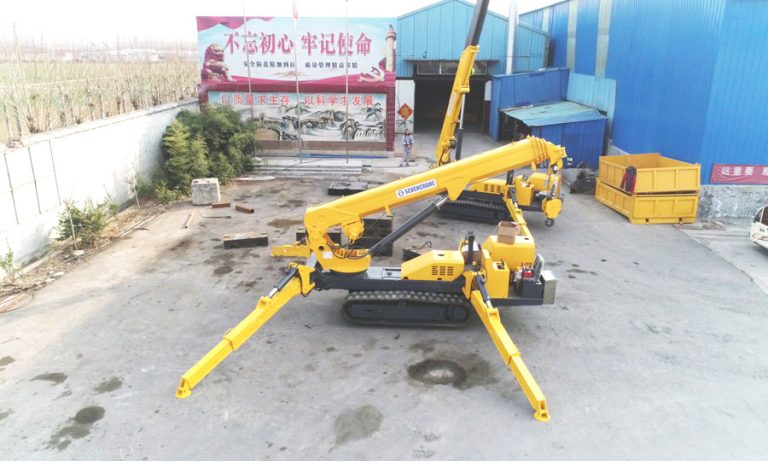 Revolutionary Lifting Equipment - Smiley Spider Crane | SEVENCRANE ...