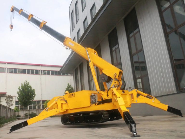 Main Components and Working Principles of Crawler Spider Crane ...